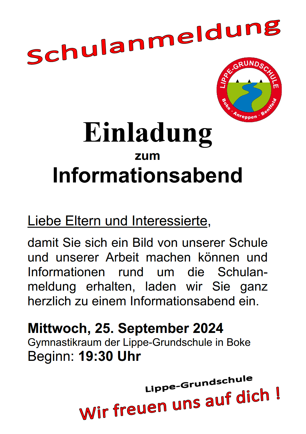 Lippe-Grundschule | Boke – Anreppen – Bentfeld